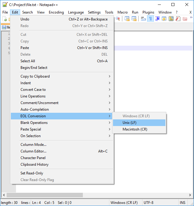  How To Convert Windows Text File To Unix Or Linux Text File Dirask