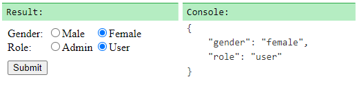  React Multiple Radio Buttons Dirask