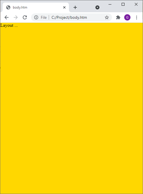  CSS Set 100 Body Height match To Window Height Dirask